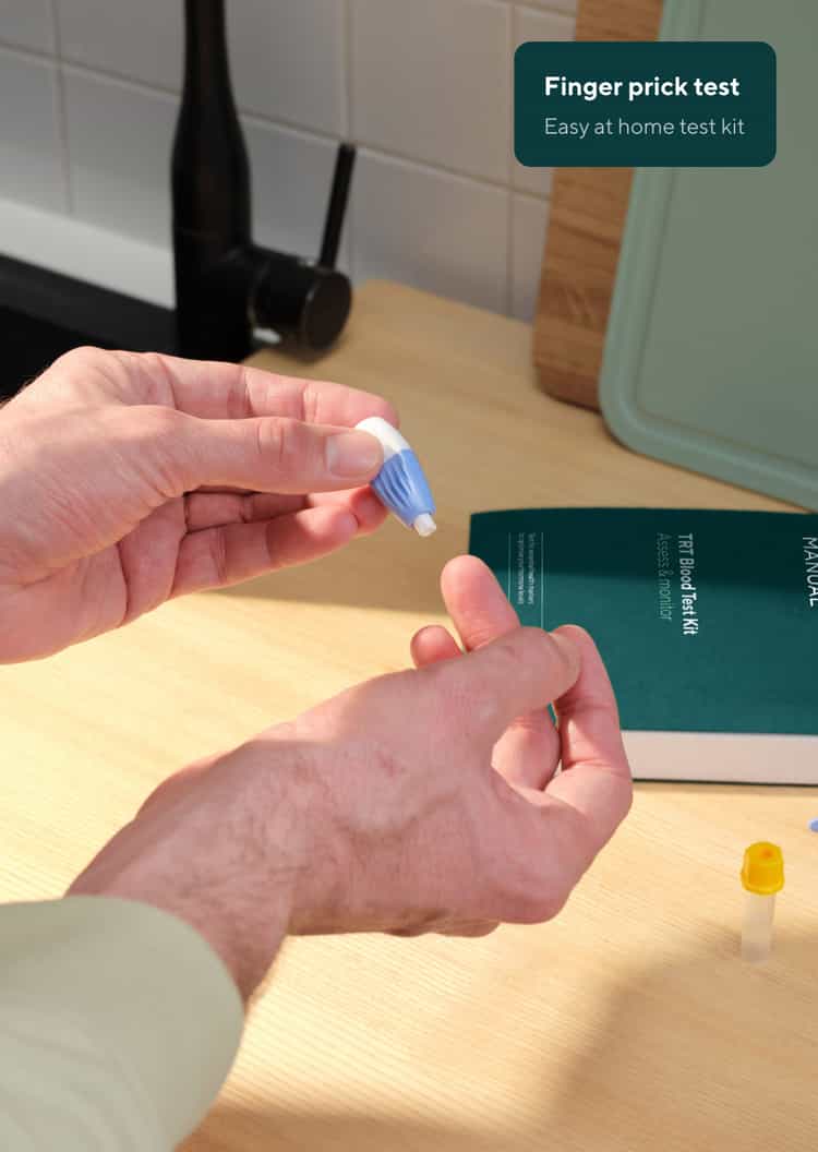 At-Home Testosterone Blood Test | Manual.co